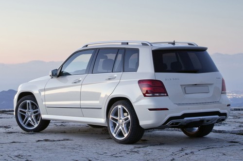 MERCEDES GLK X204 2008-2015 CHROMOWANA LISTWA TYLNYCH DRZWI LEWA ...