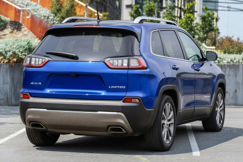 JEEP CHEROKEE V KL 2018-2023 PO FACELIFTINGU ZDERZAK TYLNY GÓRNY ...