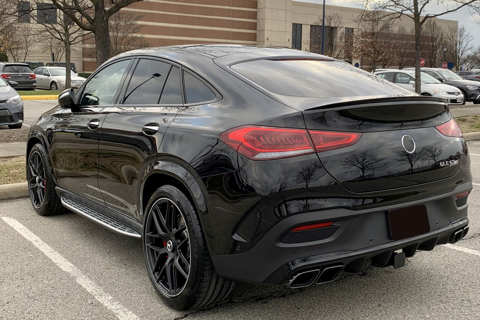 MERCEDES GLE COUPE C167 2020+ STOPNIE BOCZNE PROGI TOPTUN.PL Sklep ...