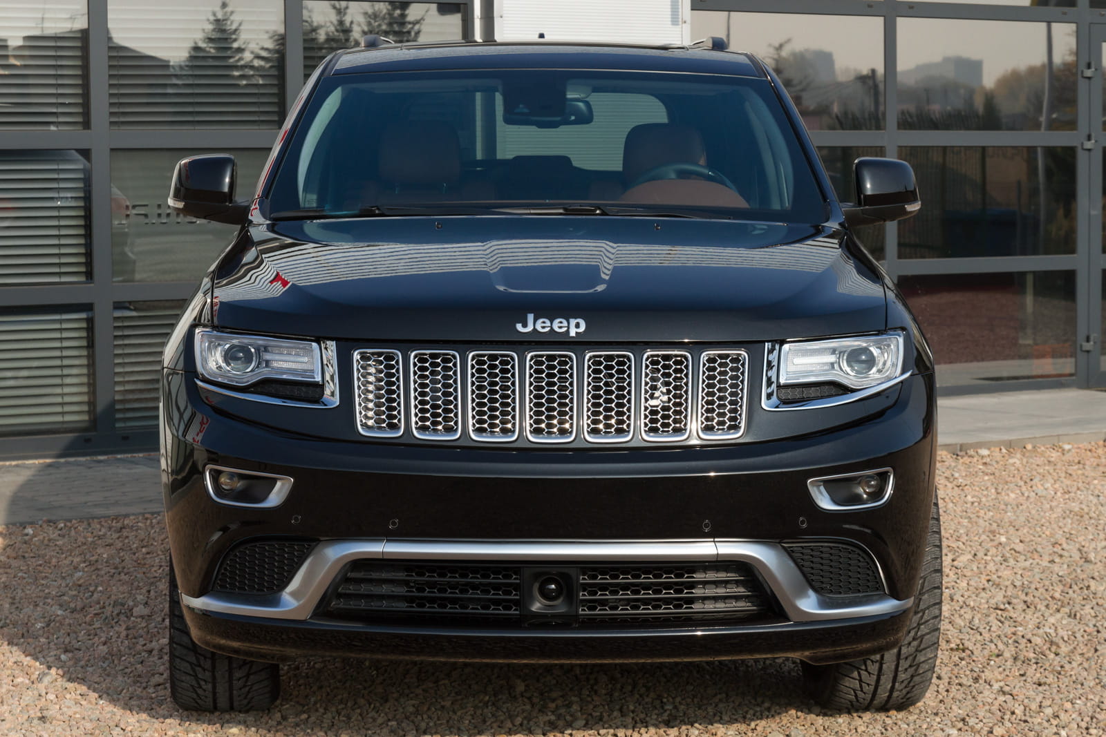 JEEP GRAND CHEROKEE IV WK2 2014-2017 SUMMIT ATRAPA KRATKA ZDERZAKA ...