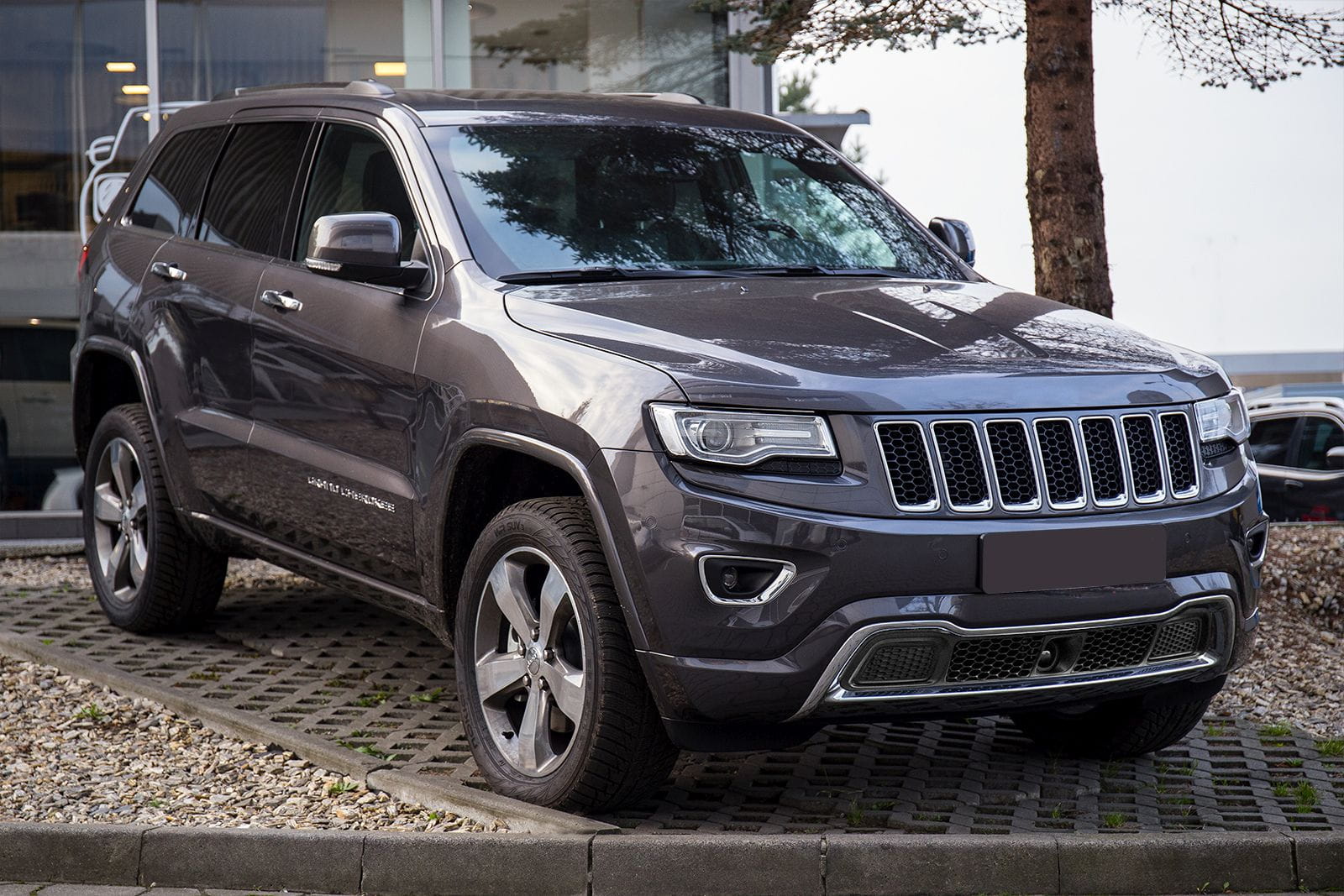 JEEP GRAND CHEROKEE IV WK2 2014-2017 PO FACELIFTINGU KRATKA PRZEDNIEGO ...