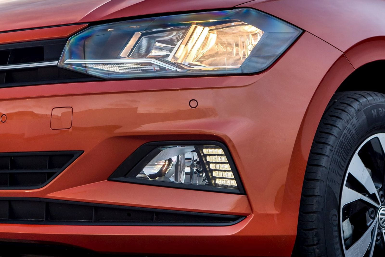 VOLKSWAGEN POLO MK6 VI AW 2017-2021 PRZED FACELIFTINGIEM LAMPA ...