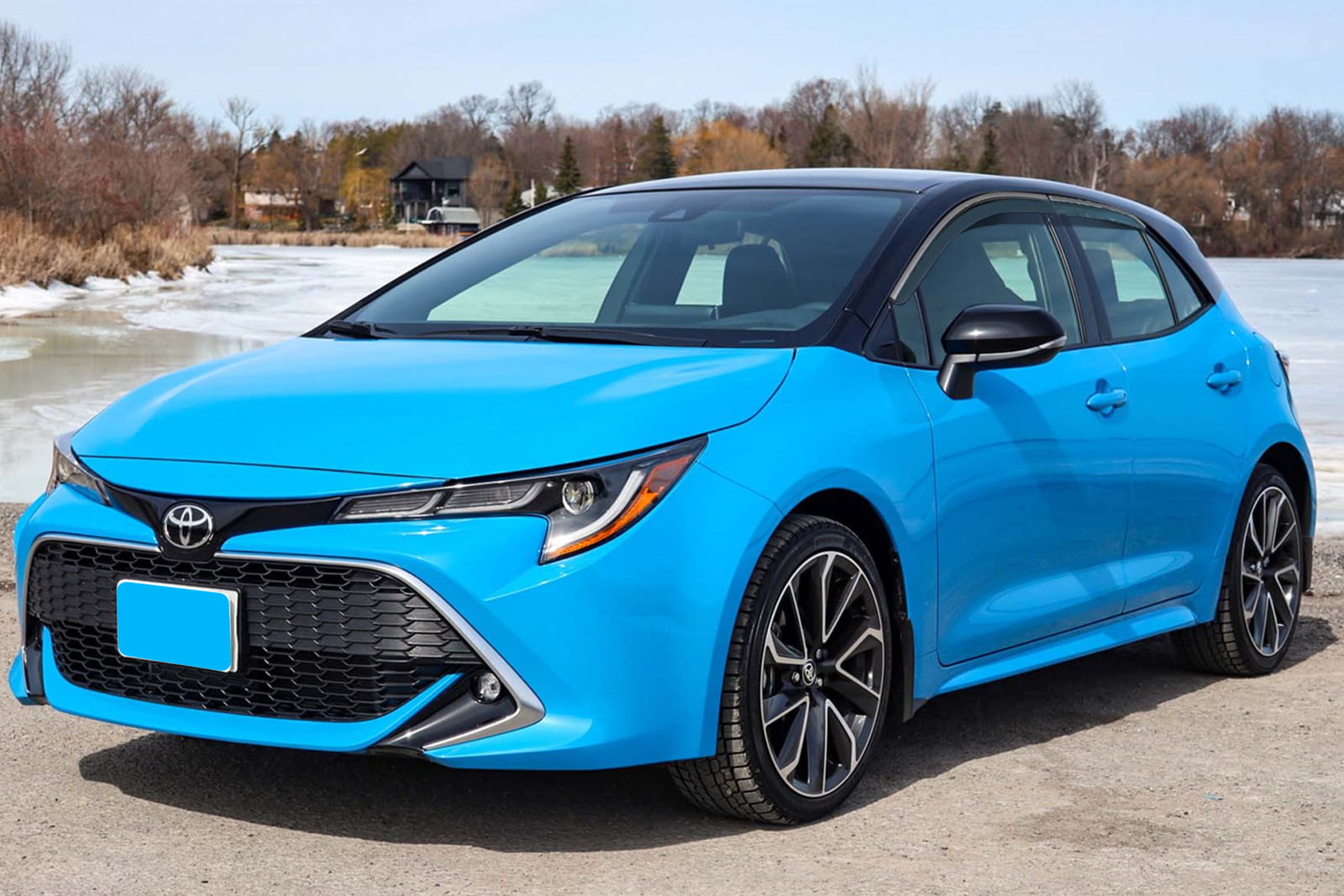 TOYOTA COROLLA XII E21 HATCHBACK 2019+ OWIEWKI DO SZYB TOPTUN.PL Sklep ...