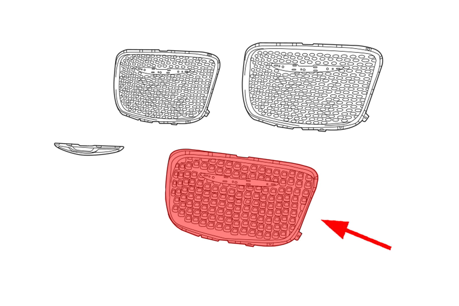 CHRYSLER 300C 2015-2019 PO LIFTINGU GRILL SRT ATRAPA CHŁODNICY ...