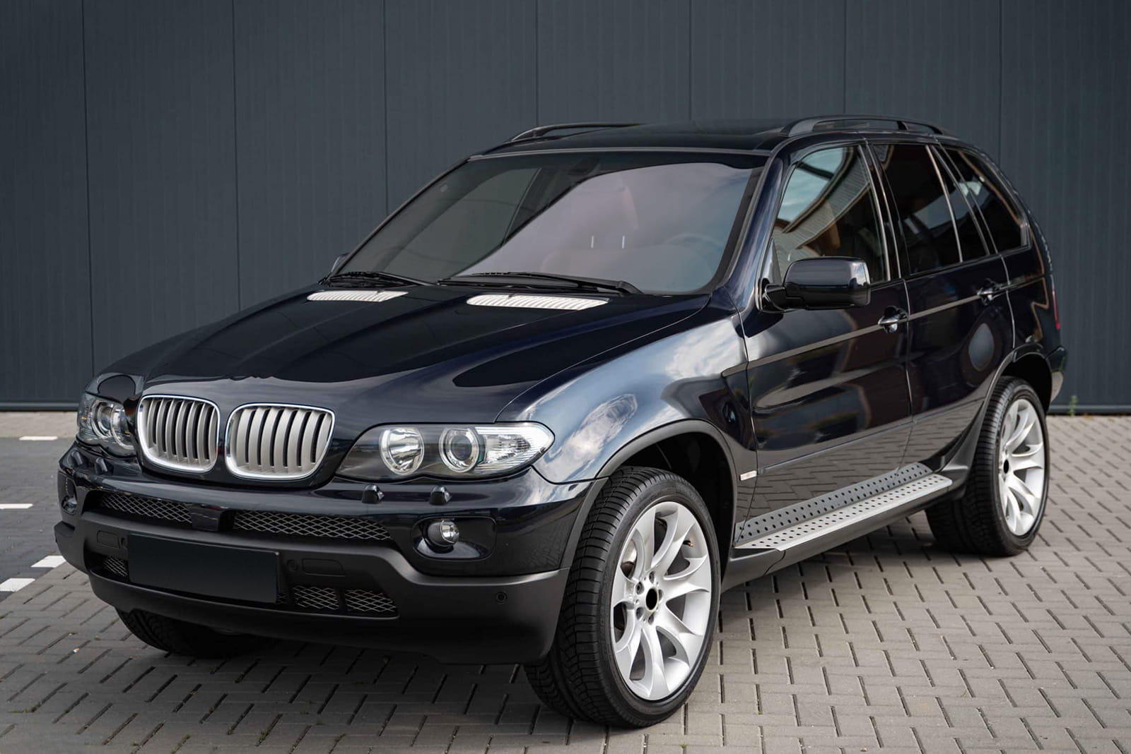 BMW X5 E53 2004-2006 PO FACELIFTINGU ZAŚLEPKA SPRYSKIWACZA REFLEKTORA ...