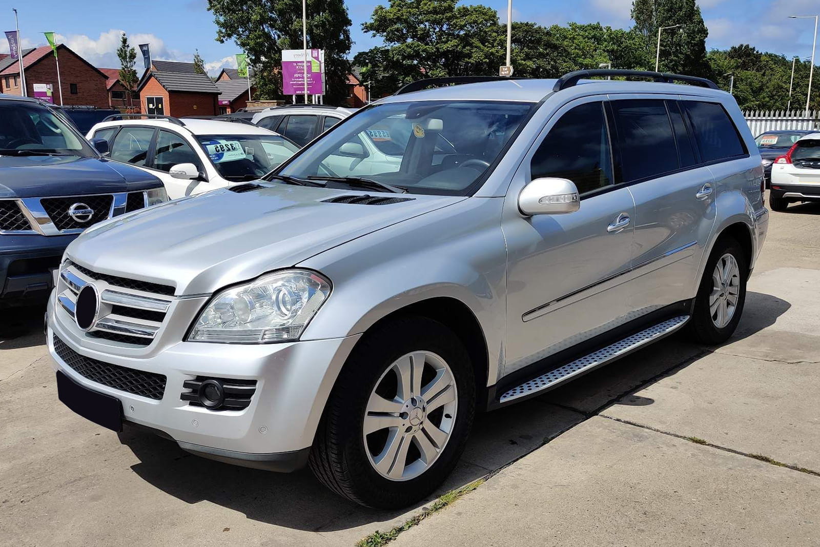 MERCEDES GL X164 2009-2012 PO FACELIFTINGU RAMKA LAMPY PRZECIWMGIELNEJ ...