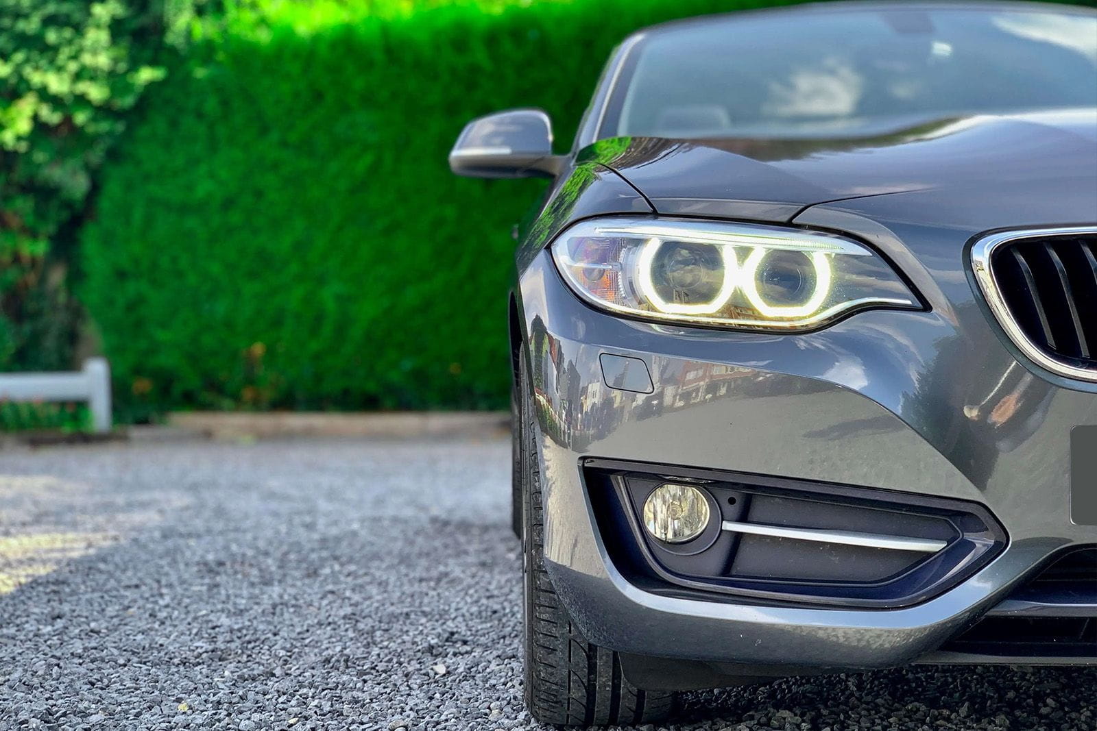 BMW SERIA 2 F22 2014-2021 ZAŚLEPKA SPRYSKIWACZA REFLEKTORA LEWA ...
