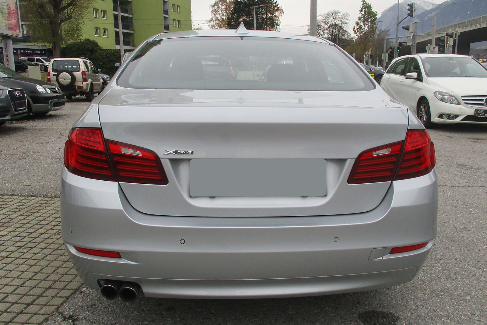 BMW SERIA 5 F10 2014-2017 PO FACELIFTINGU ZAŚLEPKA HAKA TYLNEGO ...