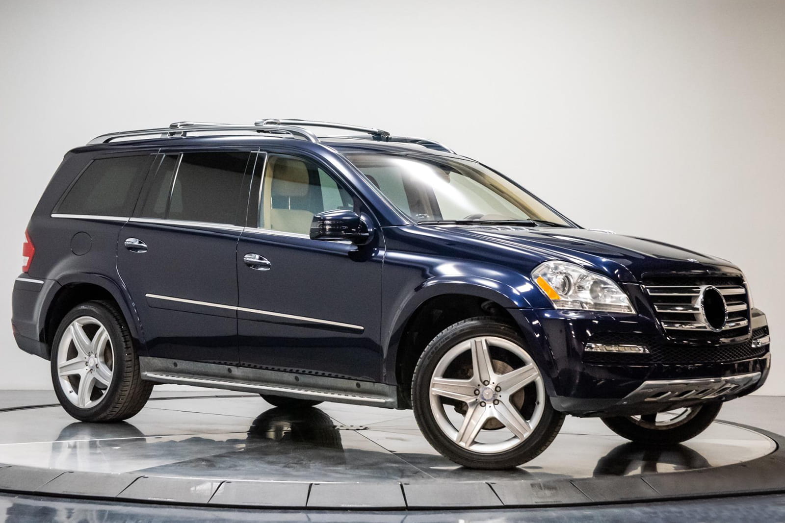 MERCEDES GL X164 2009-2012 PO FACELIFTINGU LISTWA KRATKI PRZEDNIEGO ...