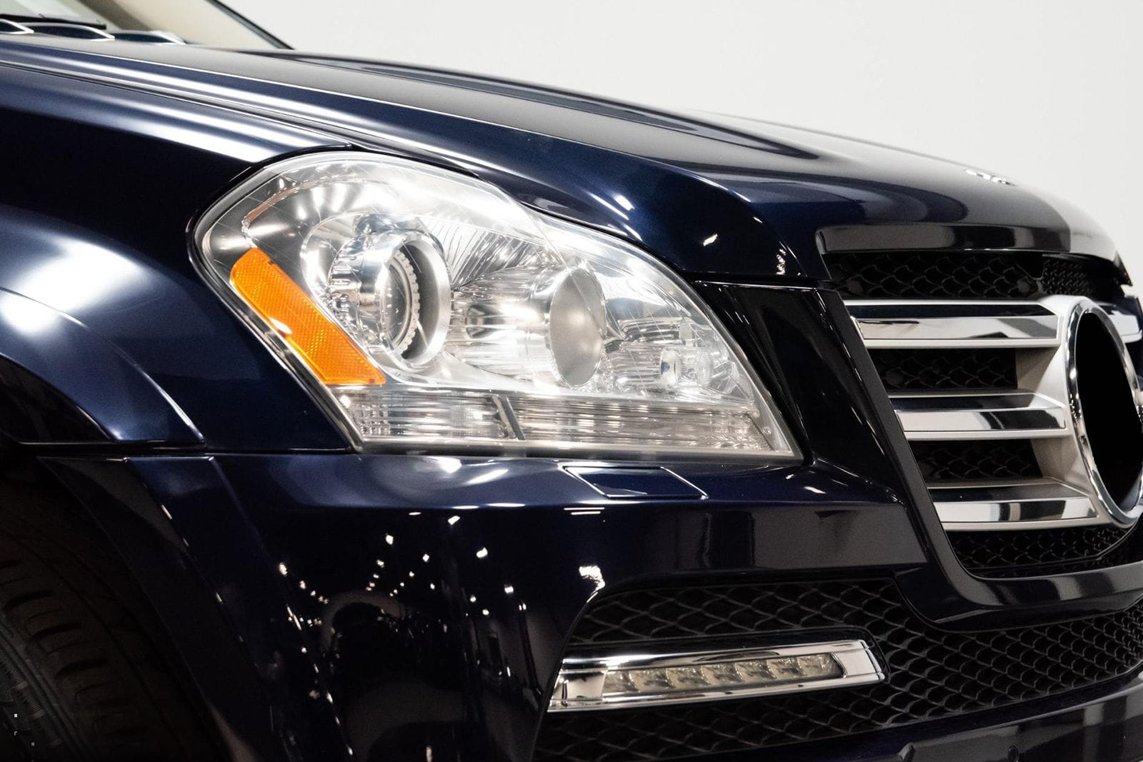MERCEDES GL X164 2009-2012 PO FACELIFTINGU LISTWA KRATKI PRZEDNIEGO ...