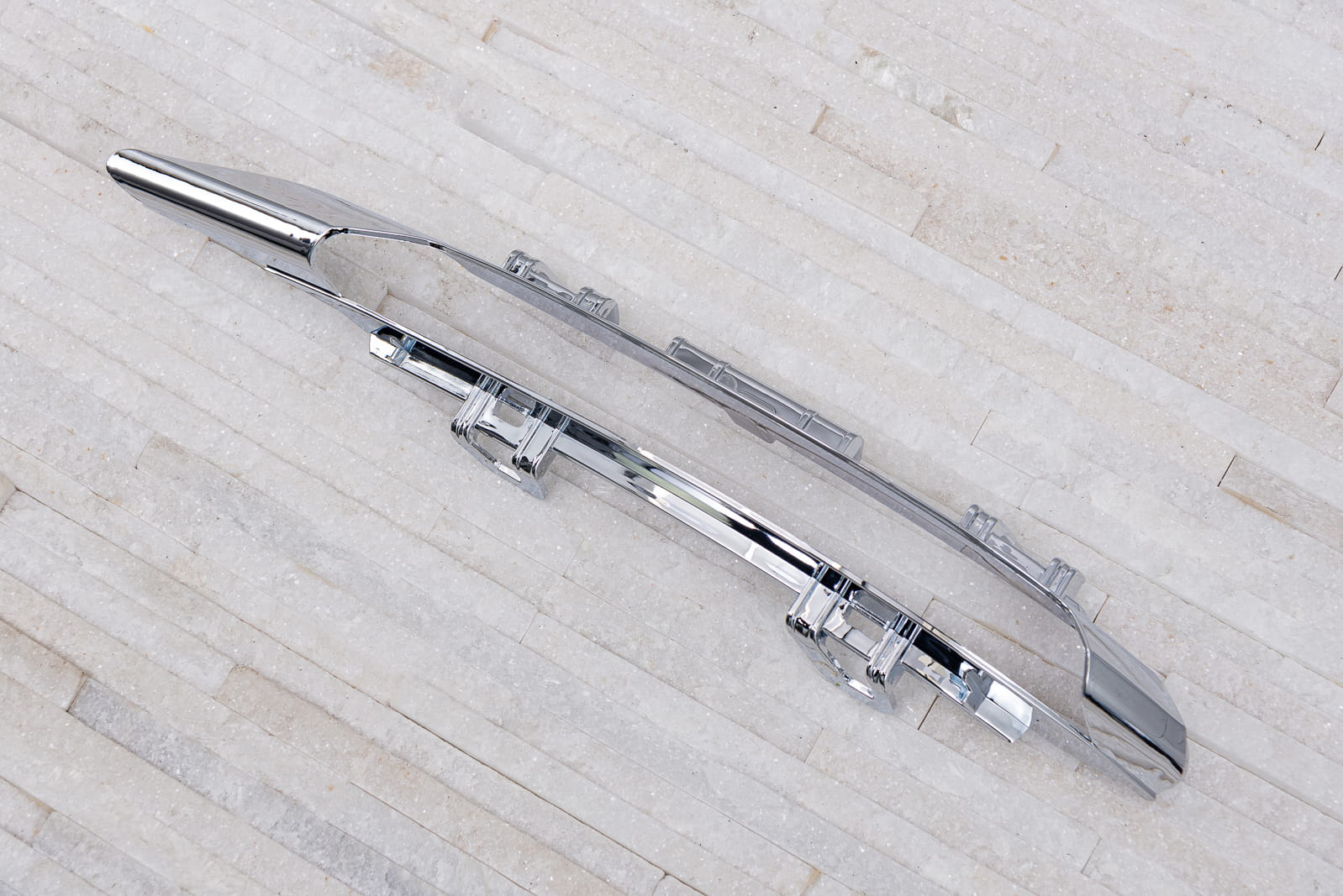 MERCEDES S-CLASS W221 2009-2013 PO FACELIFTINGU CHROMOWANA LISTWA ...