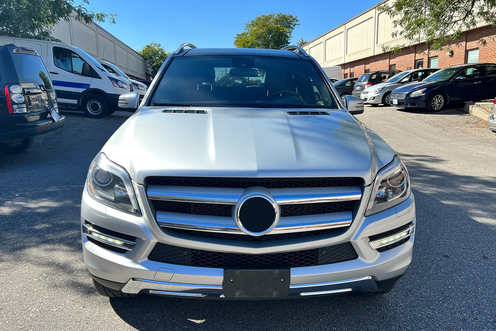 MERCEDES GL X166 2012-2015 PRZED FACELIFTINGIEM KRATKA PRZEDNIEGO ...