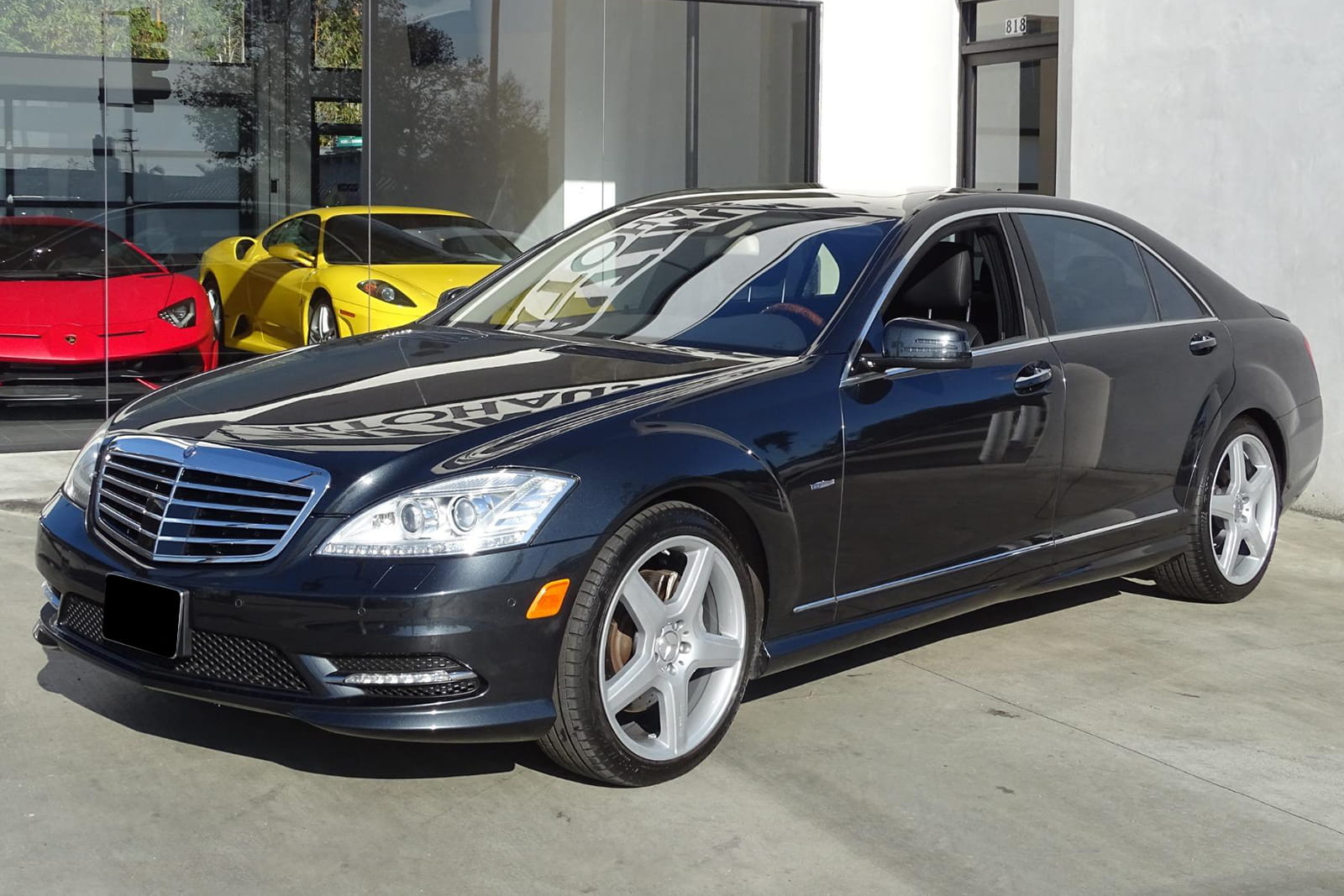 MERCEDES S-CLASS W221 2009-2013 PO FACELIFTINGU CHROMOWANA LISTWA ...