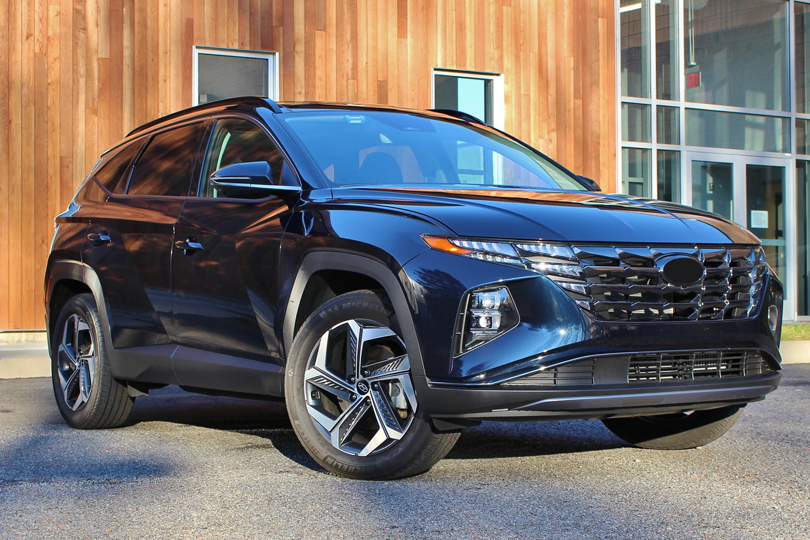 HYUNDAI TUCSON IV NX4 2020+ CHROMOWANA LISTWA DOLNEJ KRATKI ZDERZAKA ...