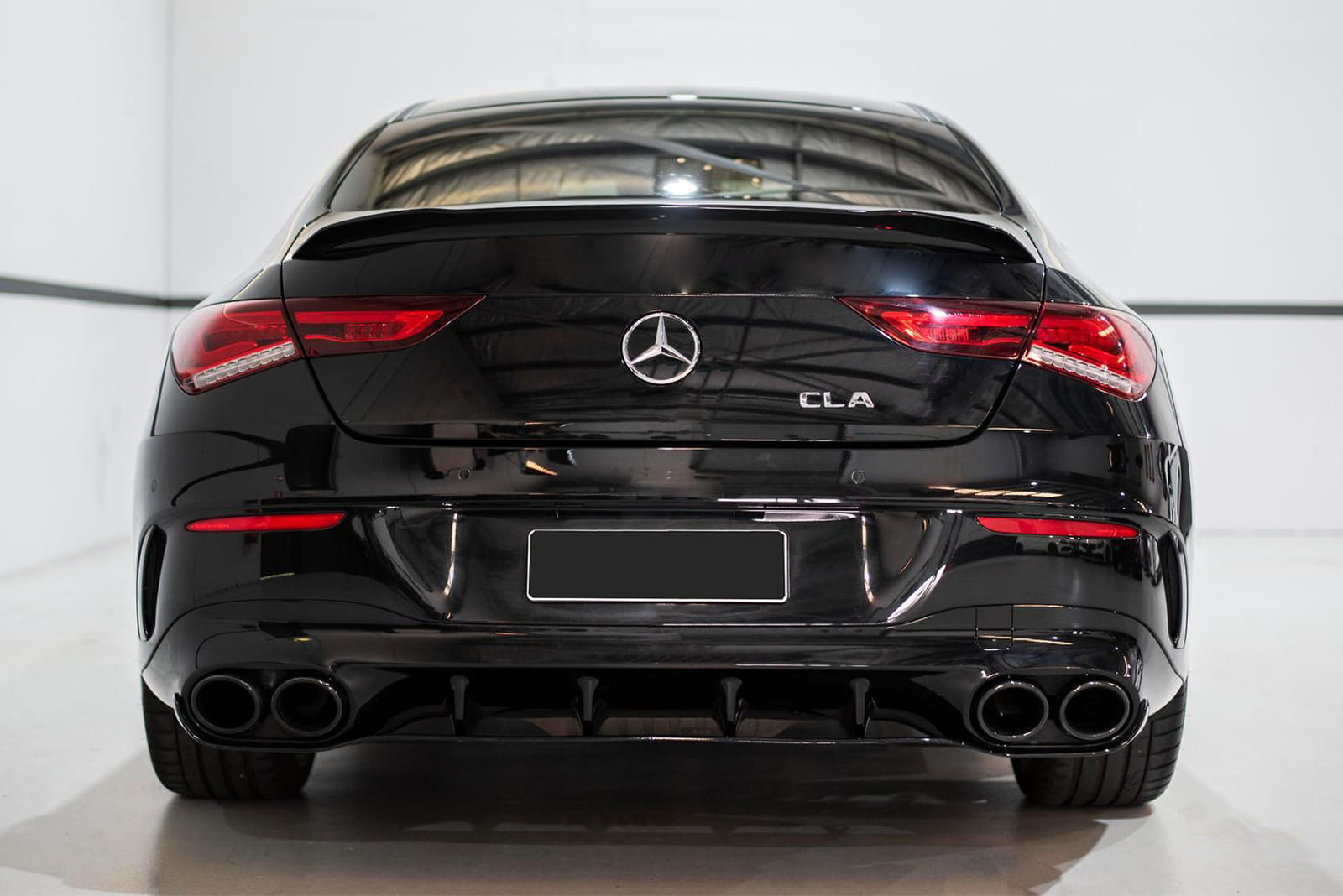 MERCEDES CLA C118 W118 2019-2023 PRZED FACELIFTINGIEM SPOILER KLAPY ...