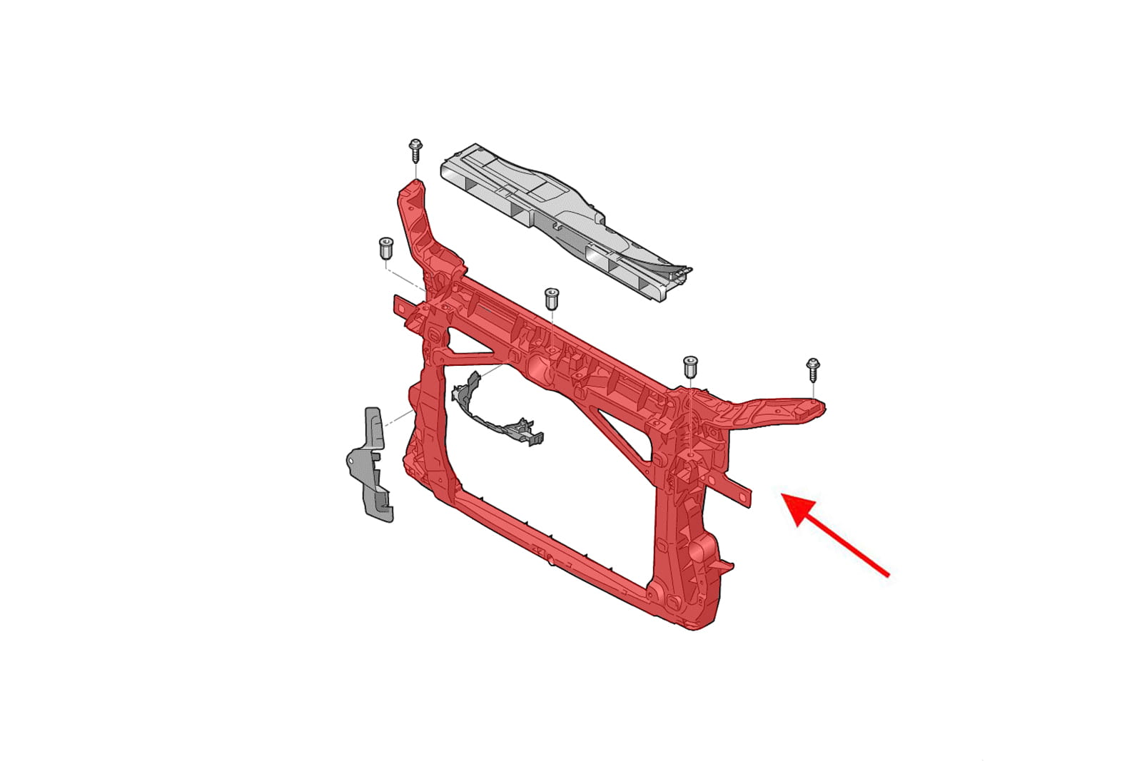 AUDI S3 8Y 2020+ SEDAN PAS PRZEDNI 8Y0805588 TOPTUN.PL Sklep Internetowy
