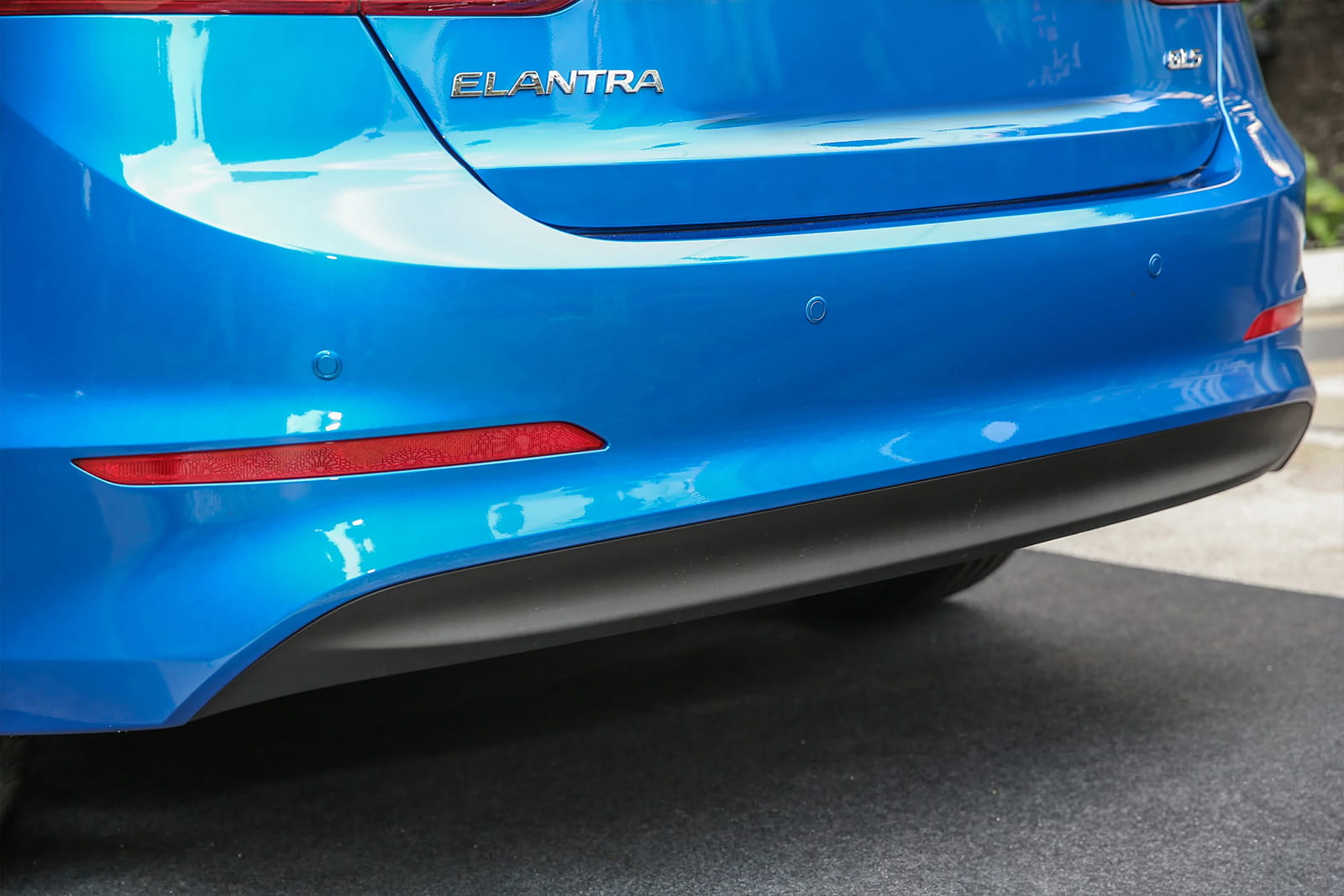 HYUNDAI ELANTRA VI AD 2015-2020 SPOILER TYLNEGO ZDERZAKA 86612F2000 ...