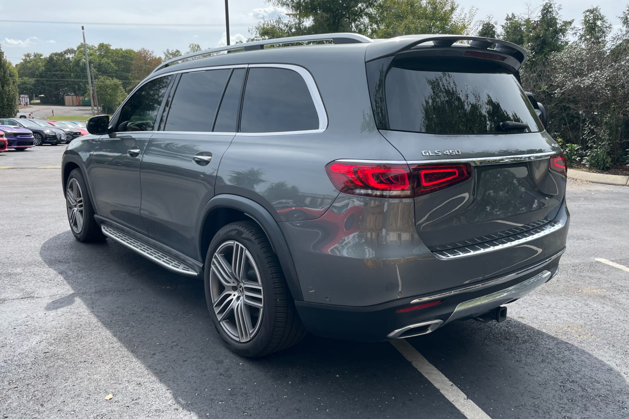 MERCEDES GLS X167 2020+ LISTWA TYLNEGO BŁOTNIKA STRUKTURA LEWA ...