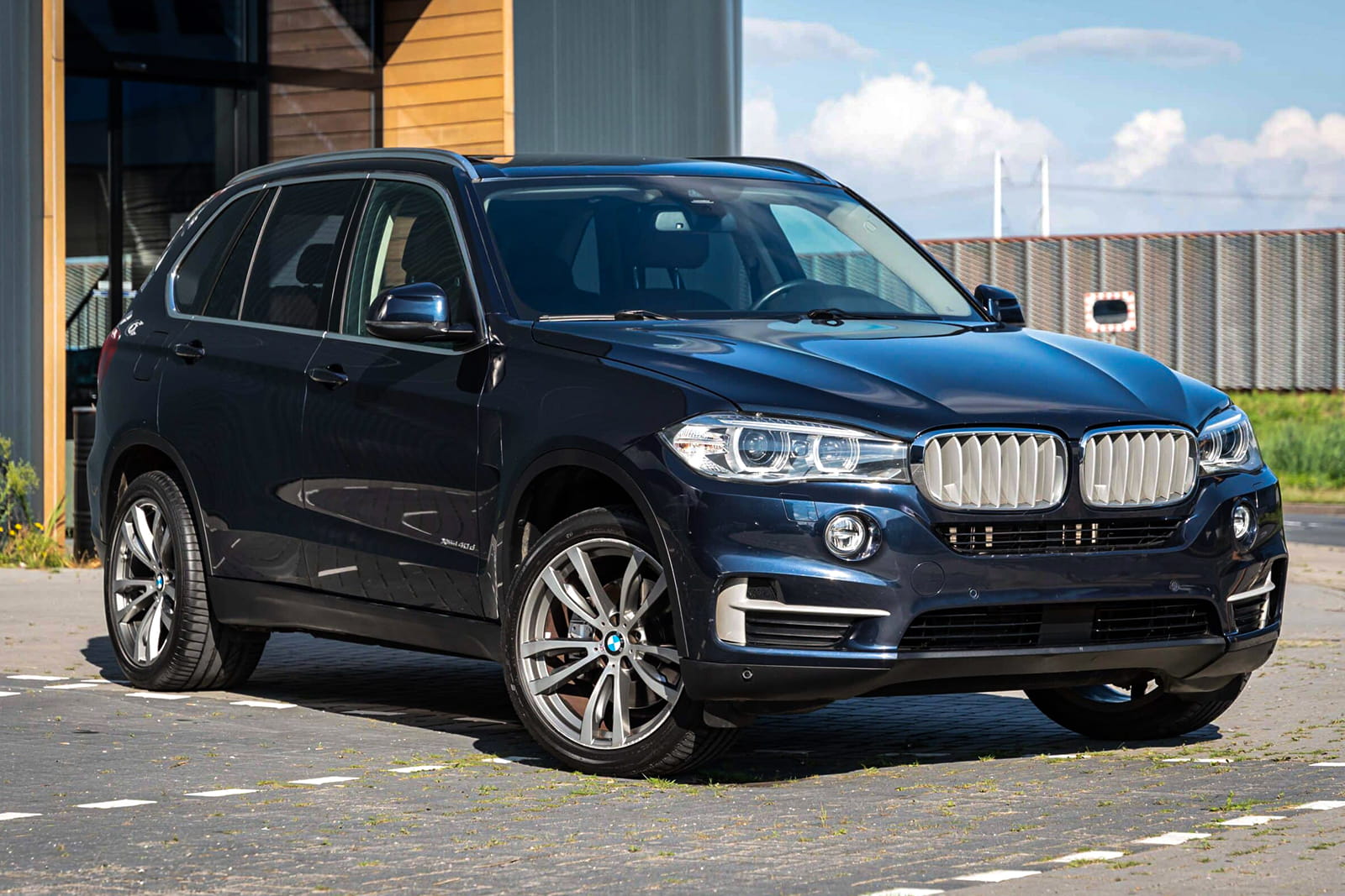 BMW X5 F15 2013-2018 DEKORACYJNA LISTWA LEWEJ KRATKI ZDERZAKA ...
