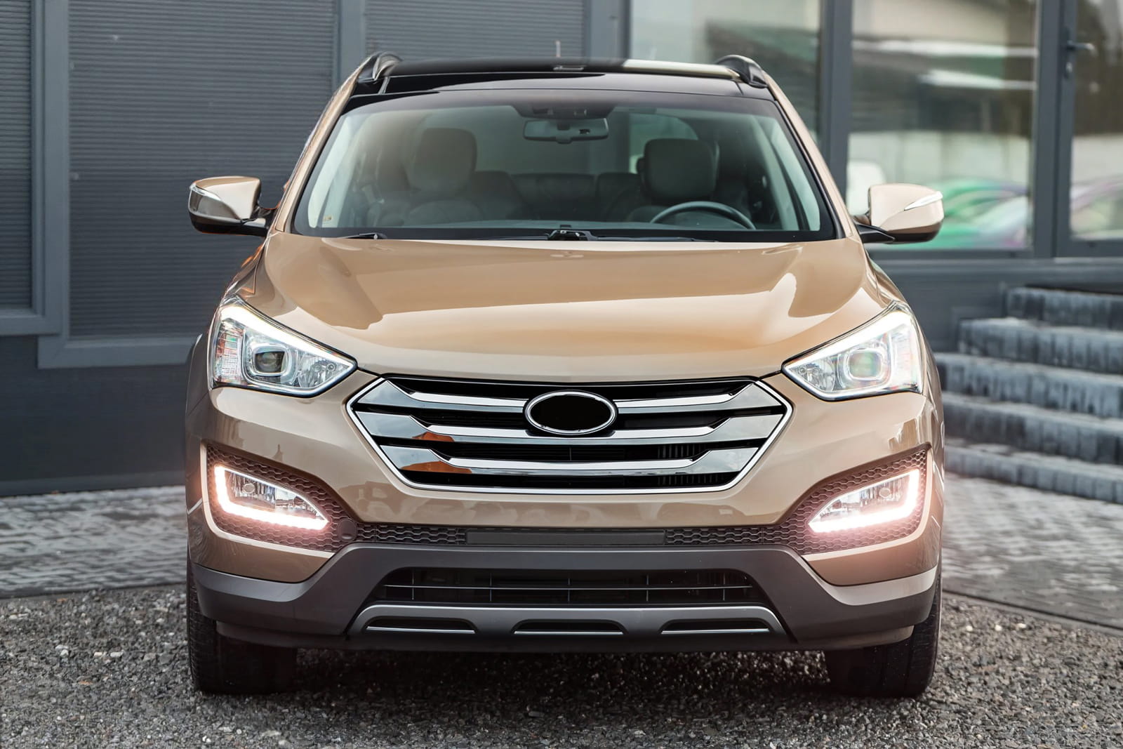 HYUNDAI SANTA FE III DM 2012-2015 PRZED FACELIFTINGIEM PRZEDNIA LISTWA ...