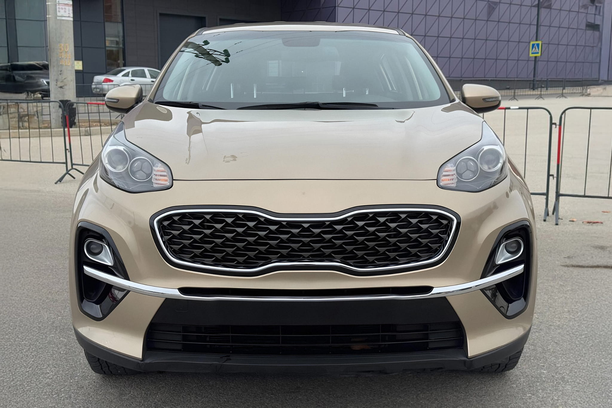 KIA SPORTAGE IV QL 2018-2021 PO FACELIFTINGU KRATKA PRZEDNIEGO ZDERZAKA ...